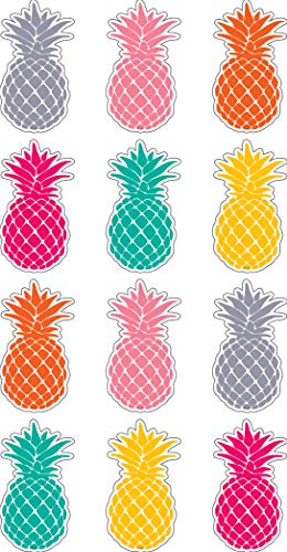 Teacher Created Resources® Tropical Punch Pineapples Mini Accents, Pack of 36