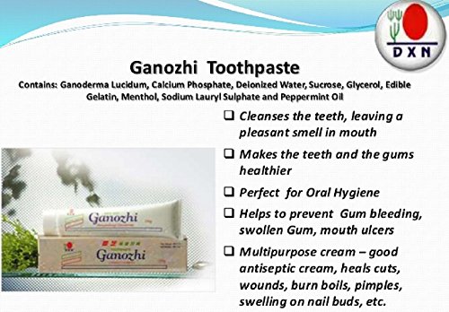 2 Boxes DXN Ganozhi Toothpaste Ganoderma 150g