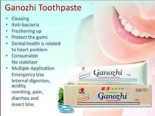 2 Boxes DXN Ganozhi Toothpaste Ganoderma 150g