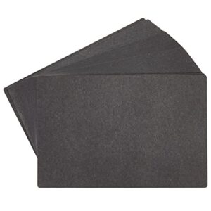 100 Pack Black Index Cards - Perfect for Studying, Office and School Supplies, and DIY Crafts (3x5 Inches) - Ideal for Notetaking and Organization