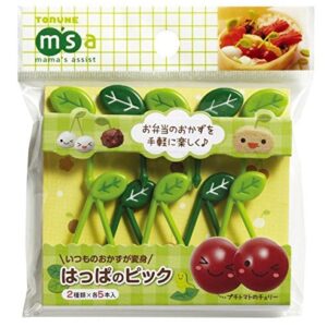 Torune Food Picks Bento Lunch Accessories Leaf Series (Leaf 1)