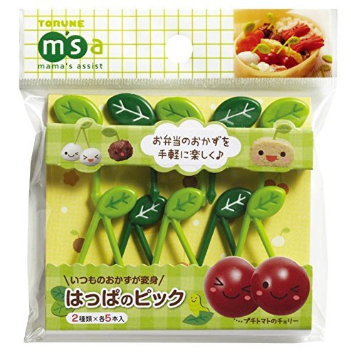 Torune Food Picks Bento Lunch Accessories Leaf Series (Leaf 1)