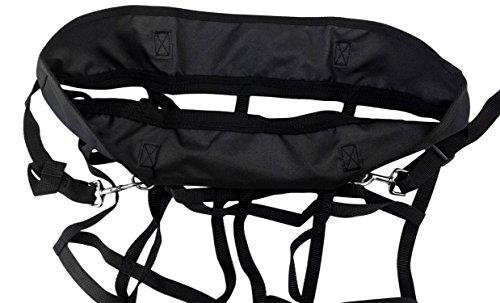 Southwestern Equine EZ Breezy Box Fan Holder, Horse Stall Classic Fan Bag, Stable Supplies, Horse Fan (Black)