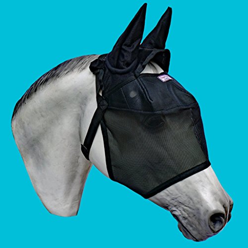 Equivizor Horse UV Fly Mask (W/EAR PROTECTION, PONY)