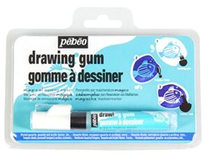 pebeo magic! drawing gum marker for kids, masking fluid, 4 mm