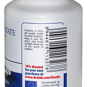 DCA - Sodium Dichloroacetate 333mg - Purity >99.9%, Made in Europe, by DCA-LAB, Certificate of Analysis Included, Tested in a Certified Laboratory, 180 Capsules