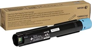 xerox versalink c7020 /c7025 /c7030 cyan extra high capacity toner-cartridge (16,500 pages) - 106r03740