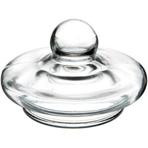 glass beverage dispenser lid