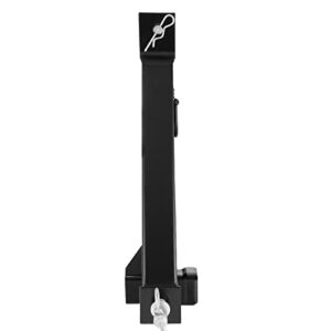 Mophorn 3 Point Trailer Hitch Heavy Duty 2In Receiver Hitch Category 1 33In Hitch Attachments Tow Hitch Drawbar Adapter Black (Heavy Duty Trailer Hitch)