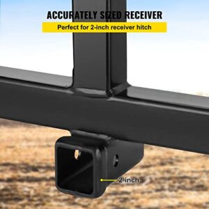 Mophorn 3 Point Trailer Hitch Heavy Duty 2In Receiver Hitch Category 1 33In Hitch Attachments Tow Hitch Drawbar Adapter Black (Heavy Duty Trailer Hitch)