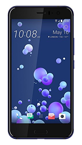 HTC U11 64GB Single SIM Factory Unlocked Android OS Smartphone (Sapphire Blue) - International Version