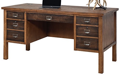 Martin Furniture Heritage Half Pedestal Desk