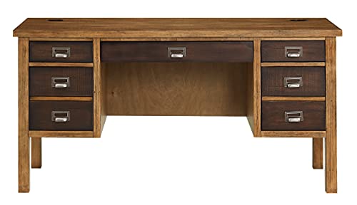 Martin Furniture Heritage Half Pedestal Desk