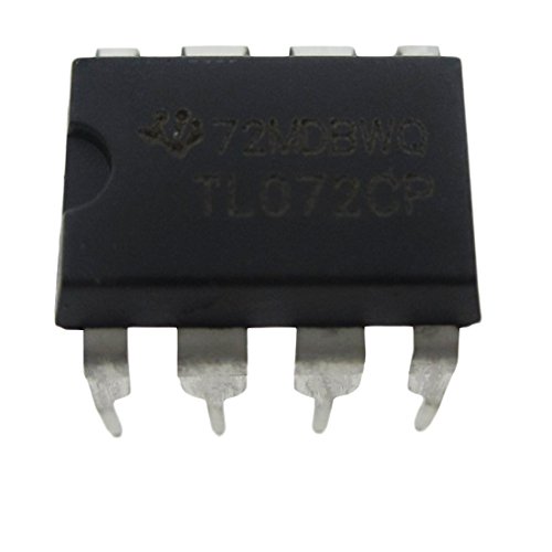 12PCS TL072 TL072CP DIP-8 Dual Low-Noise General-Purpose Operational Amplifier