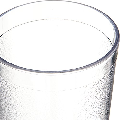 CFS 5212-8207 Stackable SAN Tumbler, 12 oz., Clear (Pack of 12)