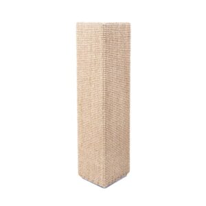 sofa-scratcher squared' cat scratching post & couch-corner/furniture protector (beige)