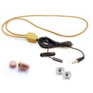 edimaeg a780 spy earpiece with 35 inch wire neckloop no amplifier work in quiet place