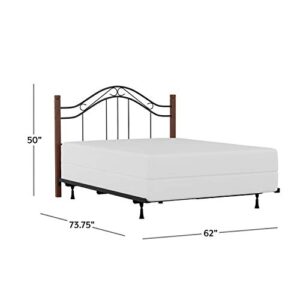 Hillsdale Furniture Hillsdale Matson Frame Full/Queen Headboard, Cherry/Black