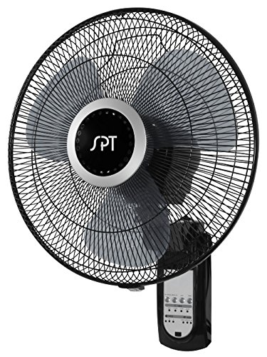 SPT SF-16W81 16" Wall Mount Fan with Remote Control