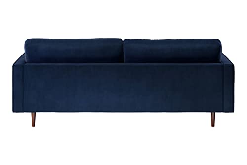 Inmod Matilde Velvet Sofa, Sapphire Blue