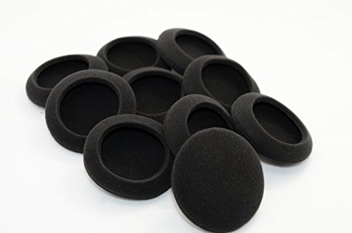 YunYiYi 5 Pairs Foam Ear Pads Sponge Earpads Ear Cushion Cover Compatible with Sony MDR 410 MDR-101 MDR-110LP Headset Headphones