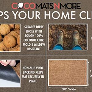 COCO MATS 'N MORE Funny Welcome Mat - SUP (18L x 30W) | Outside Door Mats to Keep Moisture Locked Out for a Clean Home