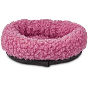 you & me small animal fleece bed, 6.5"