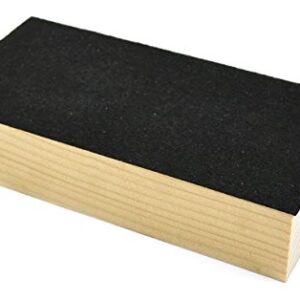 Wooden Friction Block Set - Wood, Sandpaper and Felt Surfaces - Measure 6 x 3 x 1.25" Each -Made in The USA