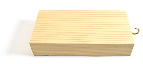 Wooden Friction Block Set - Wood, Sandpaper and Felt Surfaces - Measure 6 x 3 x 1.25" Each -Made in The USA