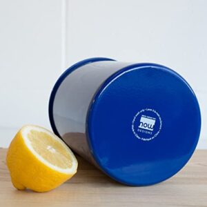 Now Designs Powder-Coated Steel Utensil Crock, Navy