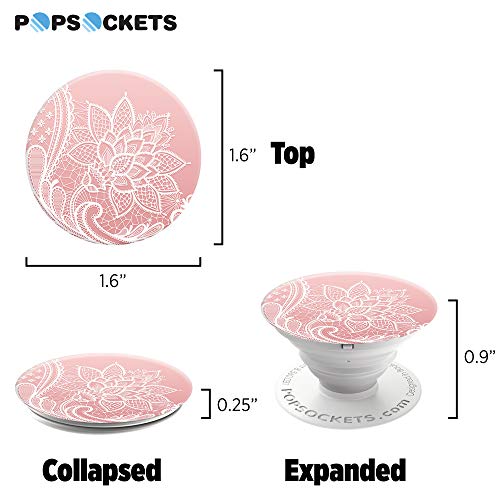 PopSockets: Collapsible Grip & Stand for Phones and Tablets - French Lace