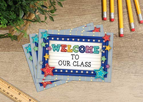 Teacher Created Resources Marquee Welcome Postcards, Multi, Model:5486