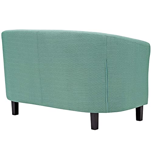 Modway Prospect Upholstered Contemporary Modern Loveseat In Laguna