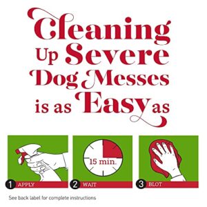 Nature's Miracle Advanced Stain and Odor Eliminator Dog for Severe Dog Messes