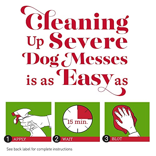 Nature's Miracle Advanced Stain and Odor Eliminator Dog for Severe Dog Messes