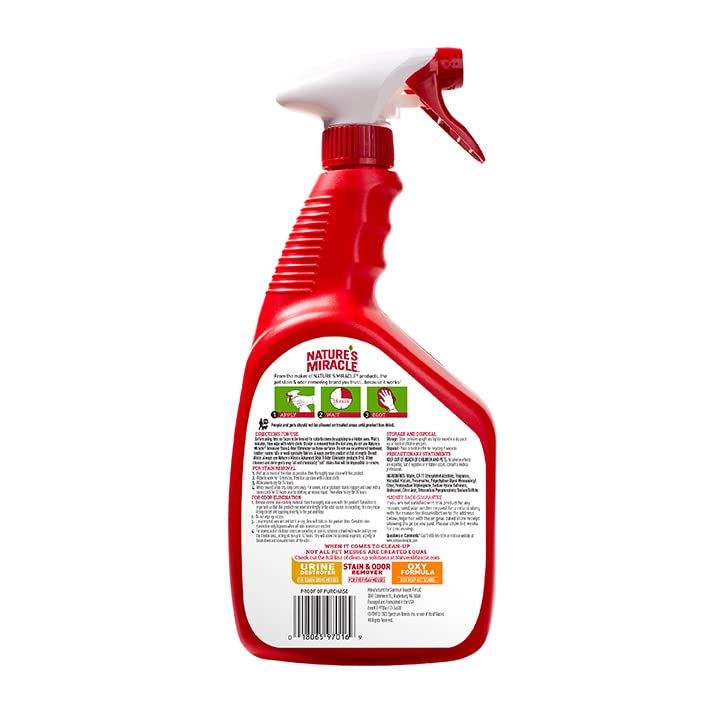 Nature's Miracle Advanced Stain and Odor Eliminator Dog for Severe Dog Messes