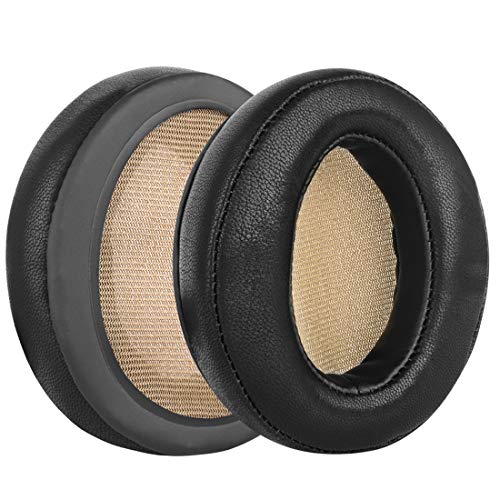 Geekria QuickFit Replacement Ear Pads for Sennheiser Momentum 2.0 Over-Ear Headphones Ear Cushions, Headset Earpads, Ear Cups Cover Repair Parts (Black)