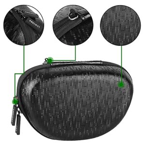 Linkidea Headphone Carrying Case Compatible with Beat Solo3.0, Solo2.0, SoloHD Wireless On-Ear Headphones Case, Protective Hard Shell Travel Bag with Cable, Charger Storage (Black)