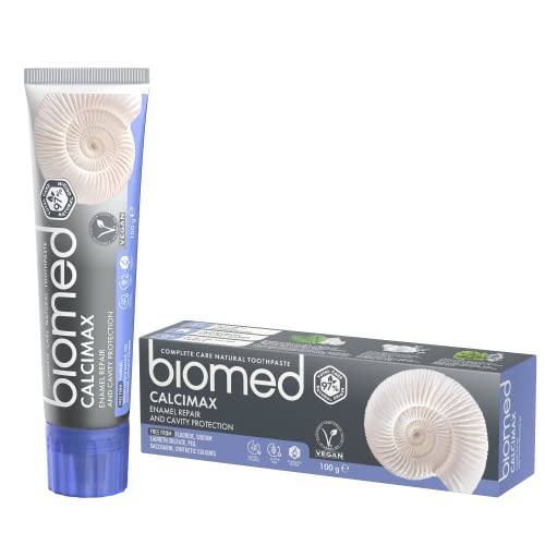 Biomed Calcimax - Natural Toothpaste - No Sls, No Fluoride - Strengthening (1 pack)