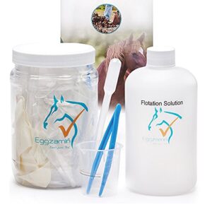 Microscope Kit for Fecal Egg Count, by Eggzamin. Accessories for Testing and How-to Guide to Test Your Animals for parasites Before deworming.