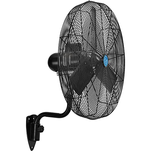 Continental Dynamics CD Premium 30" Oscillating Wall Mount Fan, TEFC Motor, 11,500 CFM, 1/2 HP