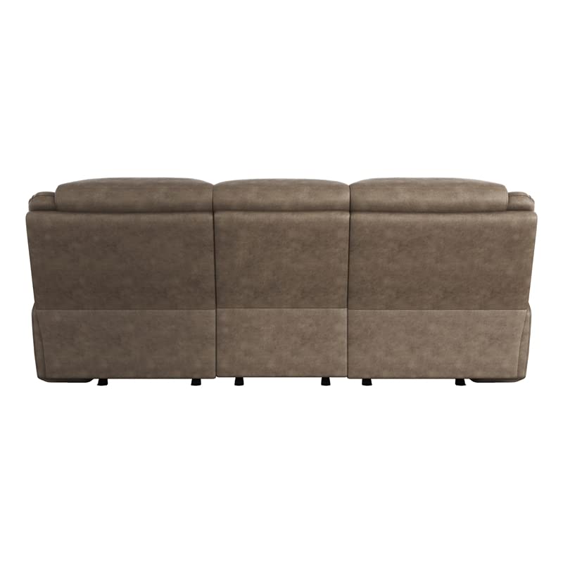 Homelegance 87" Double Reclining Sofa (Manual), Brown