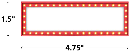 Teacher Created Resources Marquee Labels Magnetic Accents 4.75 X 1.5 inch