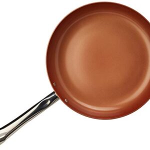 Copper CHef 3-Piece Non-Stick Fry Pan Set, 8 Inch, 10 Inch, and 12 Inch