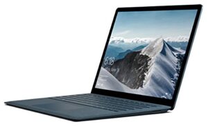 microsoft surface laptop (1st gen) dag-00007 laptop (windows 10 s, intel core i5, 13.5" led-lit screen, storage: 256 gb, ram: 8 gb) cobalt blue