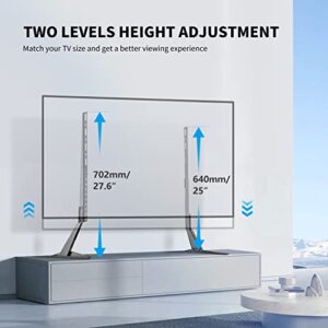 Suptek Table Top TV Stand, Screen Monitor Riser for 22-65 inches LCD Flat Screen TV, VESA up to 800x400mm