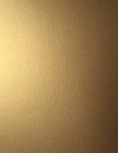 Antique Gold Stardream Metallic LIGHTWEIGHT Multi-Use TEXT Paper - 8.5 X 11 inch - 120 gsm Text- 50 Sheets from Cardstock Warehouse