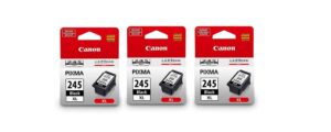 canon efvbz cartridge, pg-245xl black (3 pack)