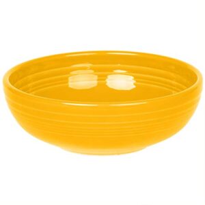 homer laughlin fiesta medium 38 oz bistro bowl, daffodil