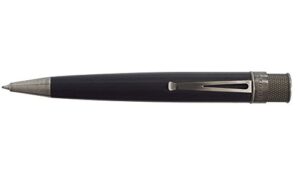 retro 51 tornado big shot rollerball pen, black titanium